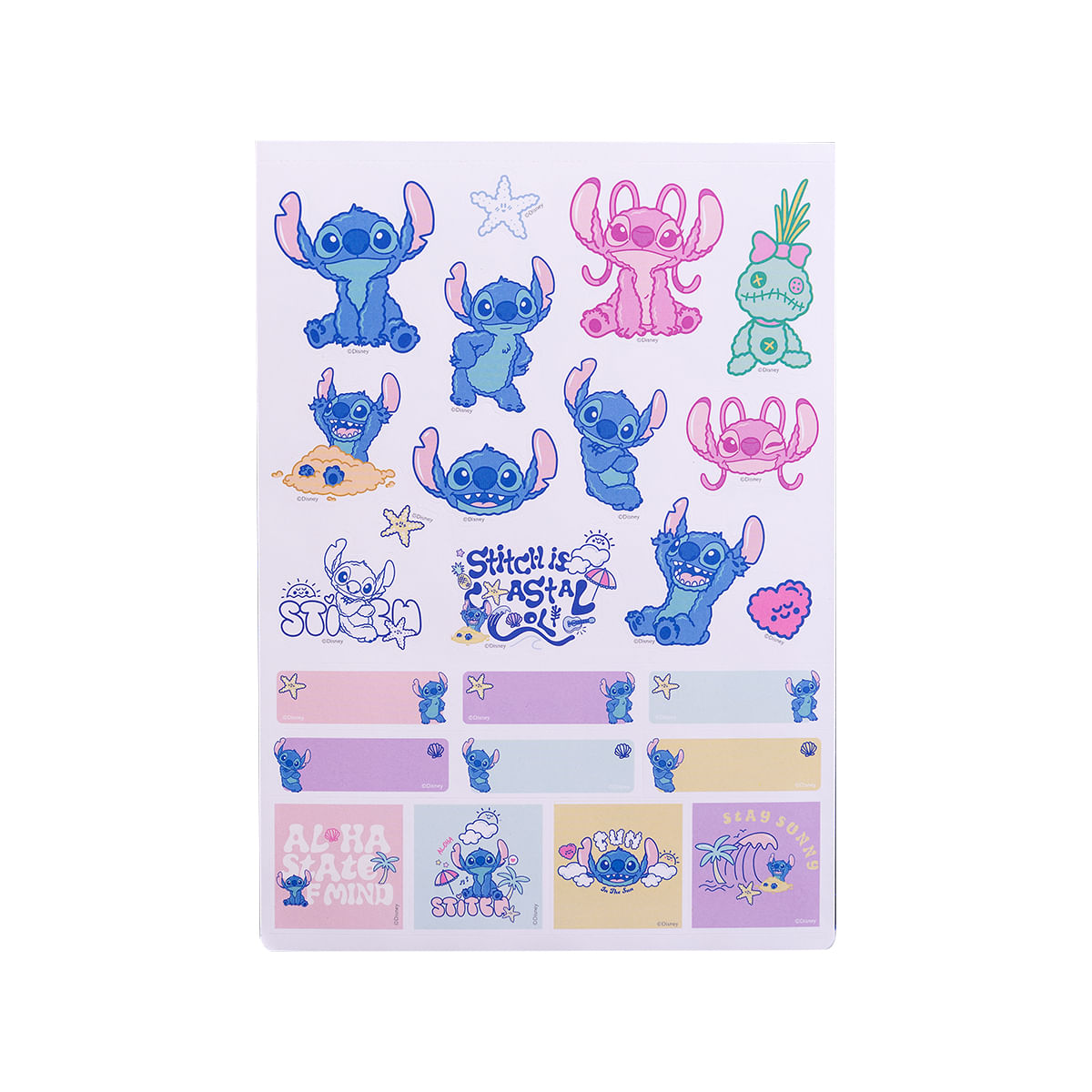 Libro De Stickers Stitch