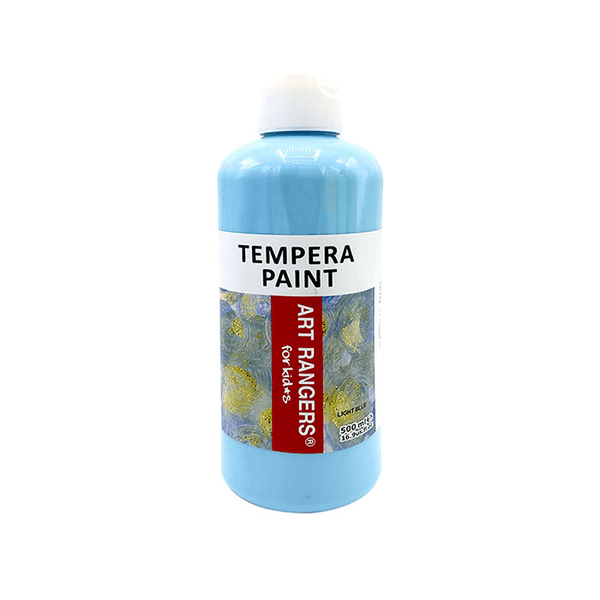 Tempera Escolar 500ml Azul Claro Pt11205