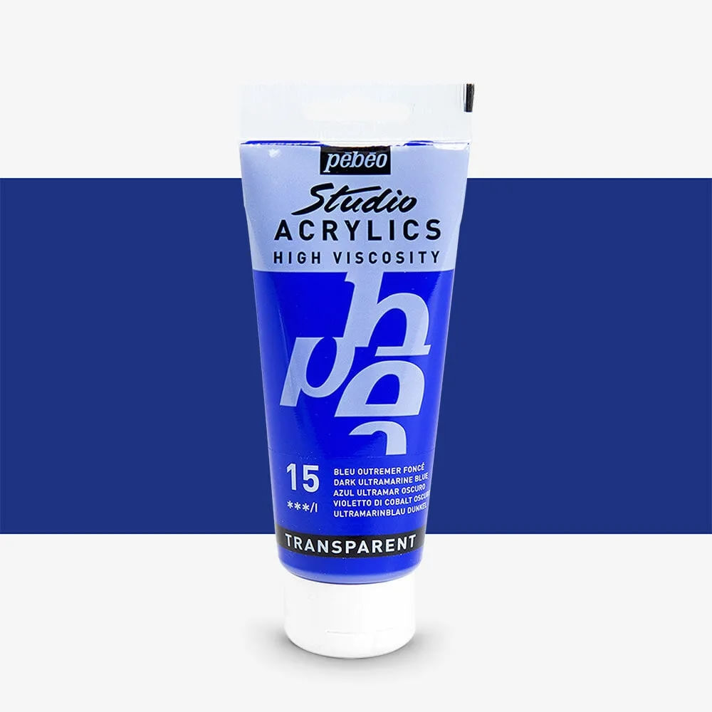 Acrílico Studio 100ml Azul Ultramar Osc Ref. 831015